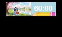 Bluey Study Background with Timer - Youtube Multiplier