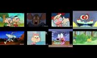 Screams In Cartoons Compilation Crossover at once part 2 - Youtube ...