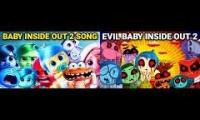 Inside Out Baby VS Evil Song Comparison - Youtube Multiplier