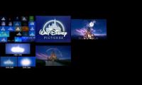 All Walt Disney Pictures Logos played at once - Youtube Multiplier