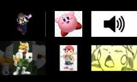 Luigi, Kirby, Yoshi, Fox McCloud, Ness And Pikachu Screaming! - Youtube ...