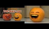 Annoying orange TOE-MAY-TOE animated - Youtube Multiplier