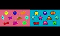 Shapes Song Comparsion - Youtube Multiplier