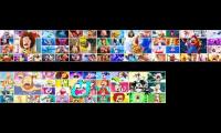 all seven animated evolutions screams at once - Youtube Multiplier