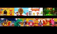 All First 8 Episodes of Play doh show at the same time - Youtube Multiplier