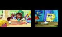 Rosies Rules and SpongeBob SquarePants Sparta Remix Comparison ...