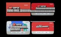 Four New Super Mario Bros. Wii Memes at the same time - Youtube Multiplier