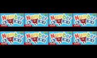 8 numberblocks intros - Youtube Multiplier