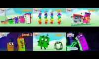 Numberblocks episodes 31-36 - Youtube Multiplier