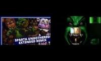 FNAF VS INTERNET SCREAMERS JUMPSCARES HAS A SPARTA UNBOTHERED REMIX ...