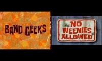 Spongebob Band Geeks Title Card VS Spongebob No Weenies Allowed Title ...