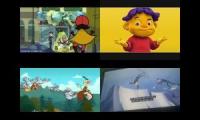 4 Reversed PBS Kids Theme Songs - Youtube Multiplier