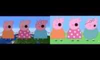 Pip Peppa Pig Family In Minecraft vs Normal - Youtube Multiplier